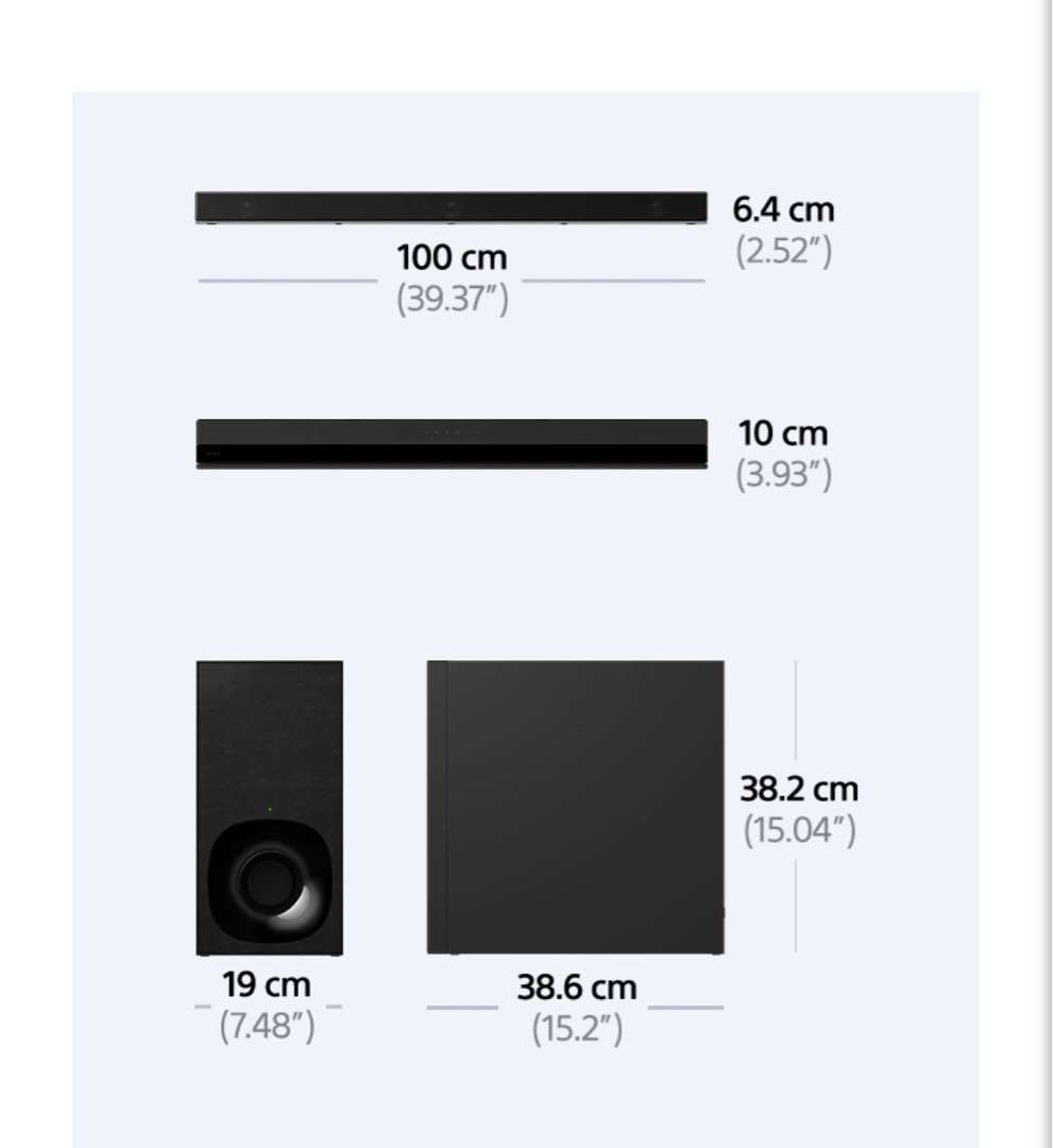 Sony Sound Bar, TV & Home Appliances, TV & Entertainment, Entertainment ...