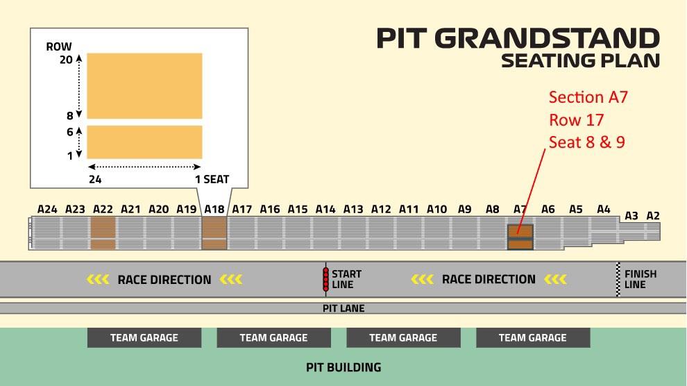 Special price Couple Ticket Formula1 Singapore Grand Prix Saturday Pit ...