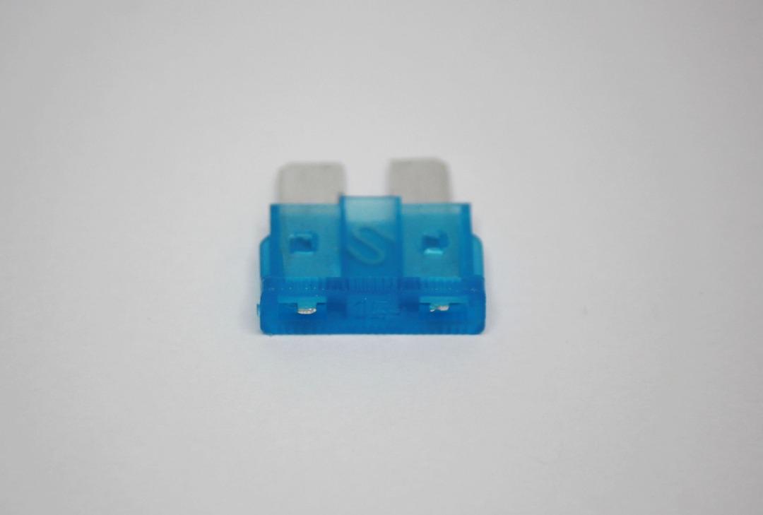STANDARD BLADE FUSE 15A 2-PIN BLUE (2-PCS/1-PAIR), BEST FOR MOTORCYCLE ...