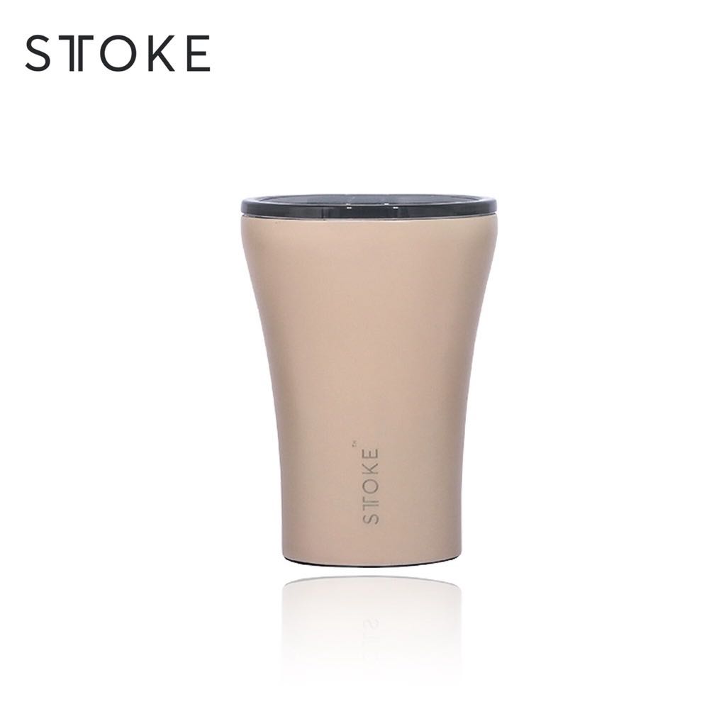 Sttoke 8oz ceramic reusable cup - Ivory Chai, Furniture & Home Living ...