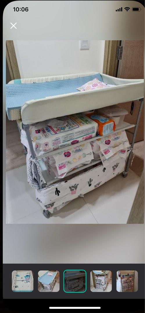Sweeby changing cot, Babies & Kids, Bathing & Changing, Changing Mats ...