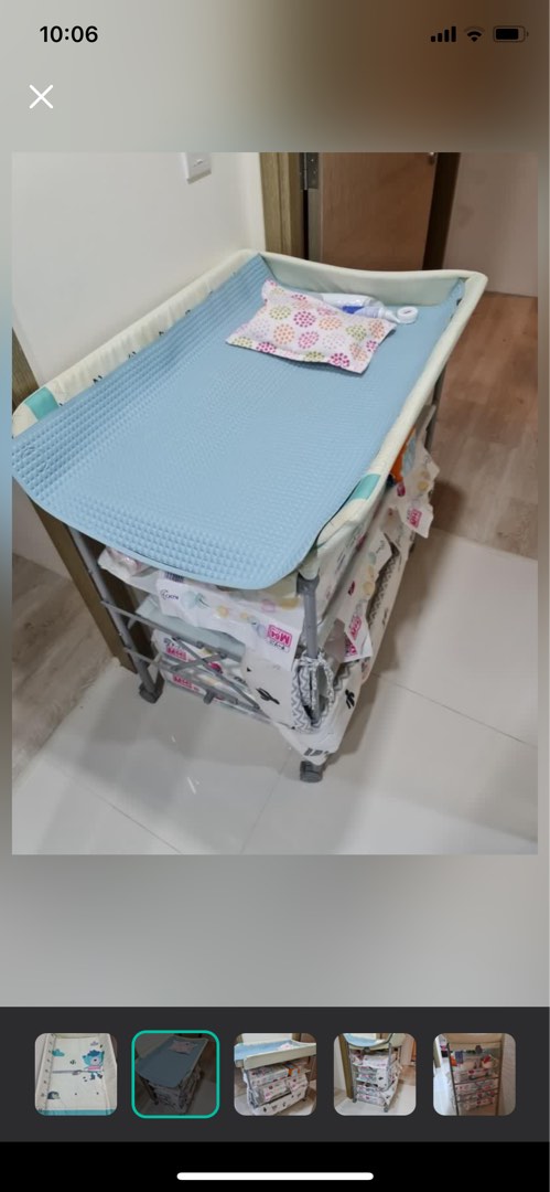 Sweeby changing cot, Babies & Kids, Bathing & Changing, Changing Mats ...