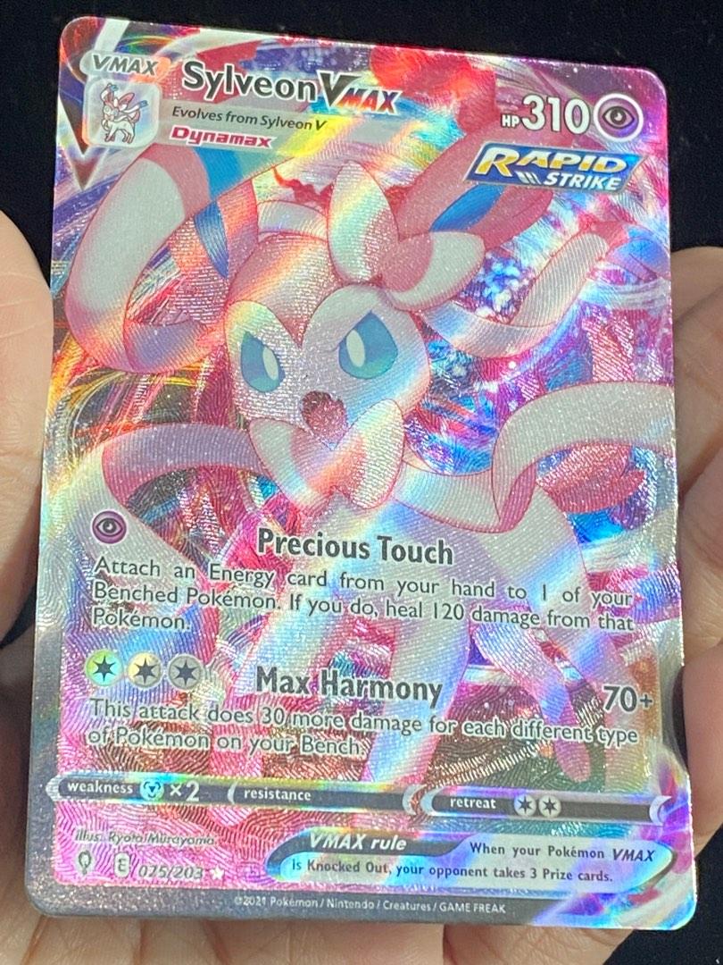 Sylveon Vmax, Hobbies & Toys, Toys & Games on Carousell