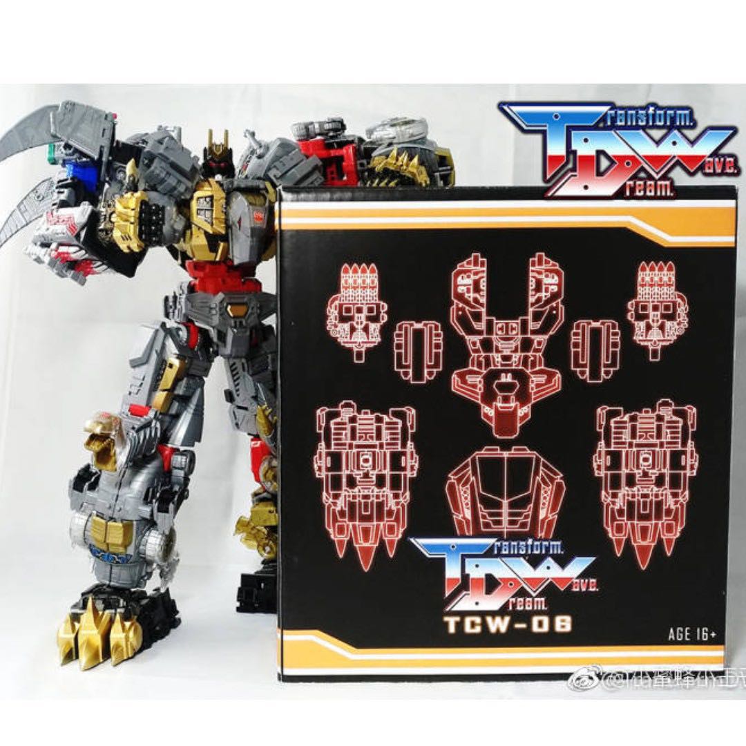 TCW 6 Power of the Primes POTP Dinobots Volcanicus Upgrade Kits Perfect ...