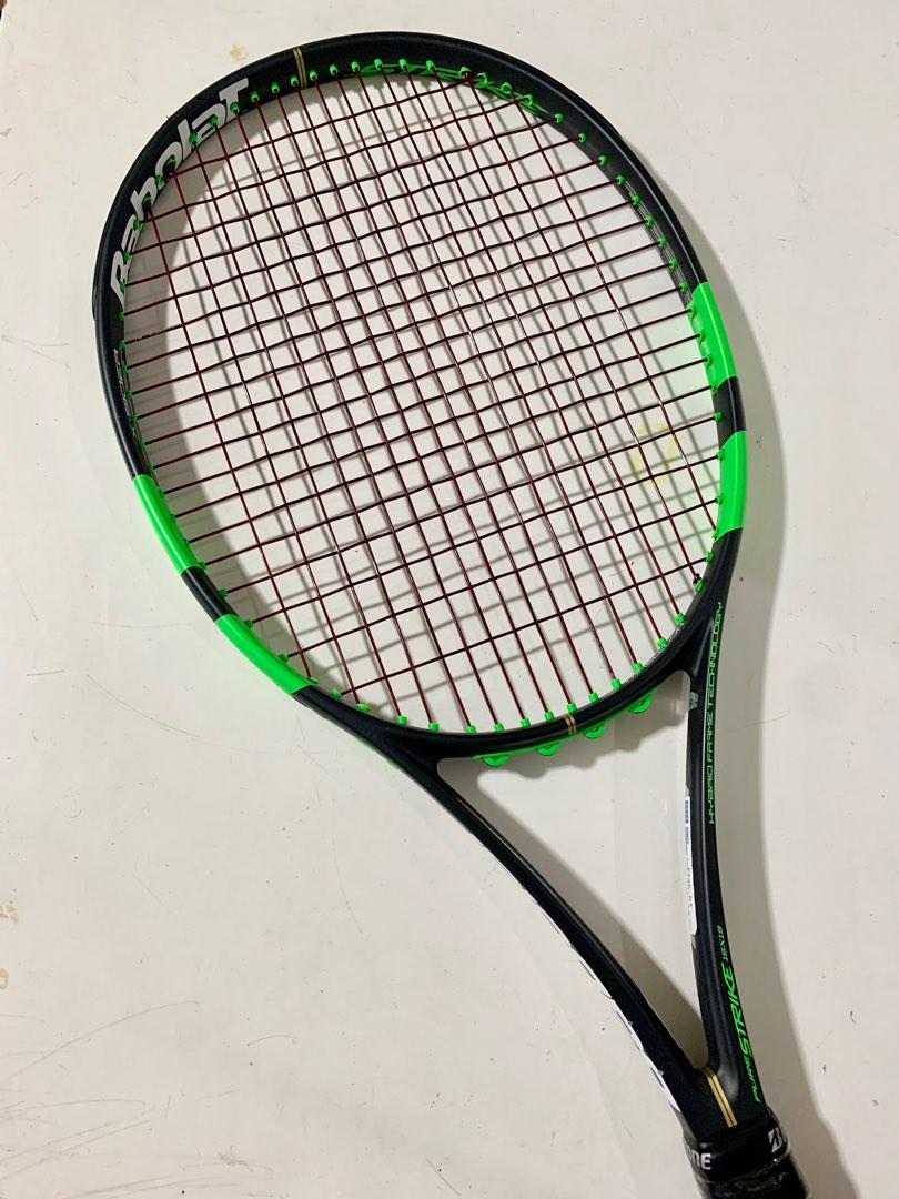 TD#39 BABOLAT PURE STRIKE 16x19 WIMBLEDON, Sports Equipment, Sports ...