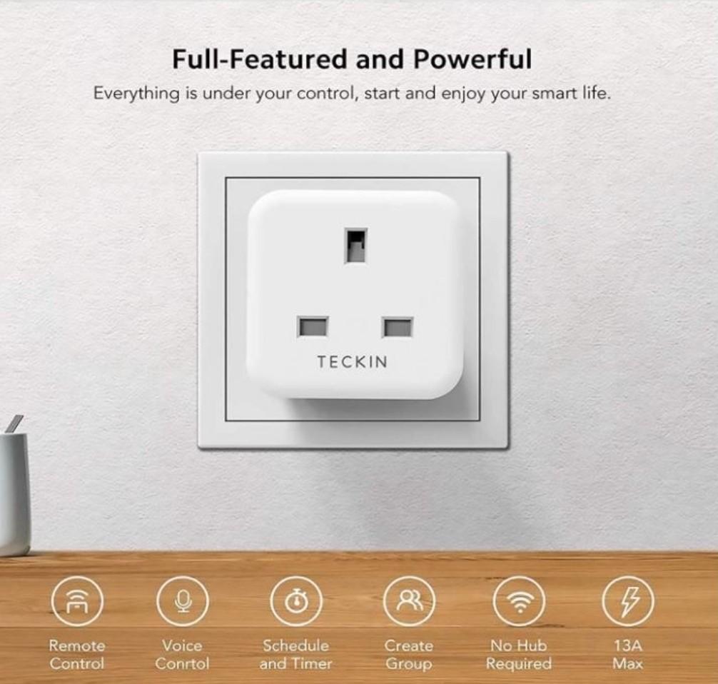 Teckin Smart Socket SP23, Computers & Tech, Parts & Accessories, Cables ...