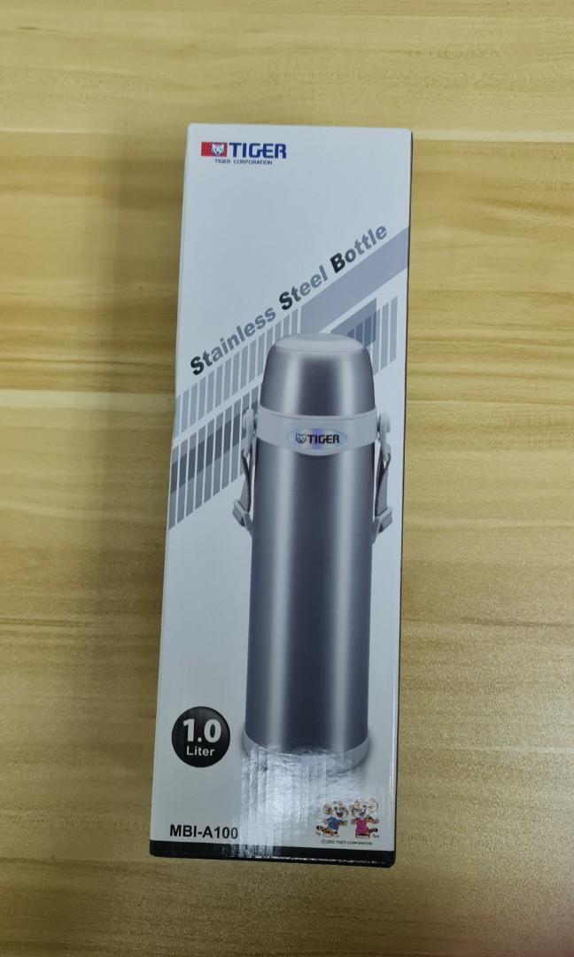 Tiger stainless steel bottle 1.0Litre, Furniture & Home Living ...