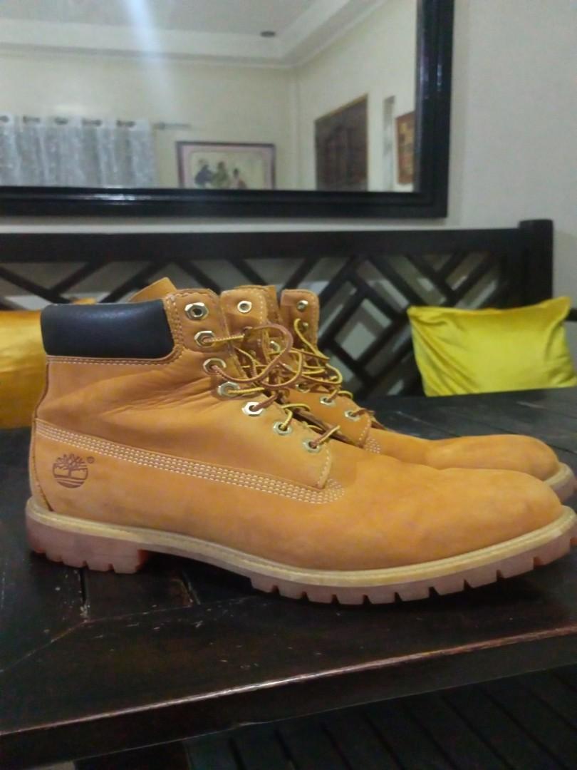 Timberland OG Wheat Yellow, Men's Fashion, Footwear, Casual Shoes on ...