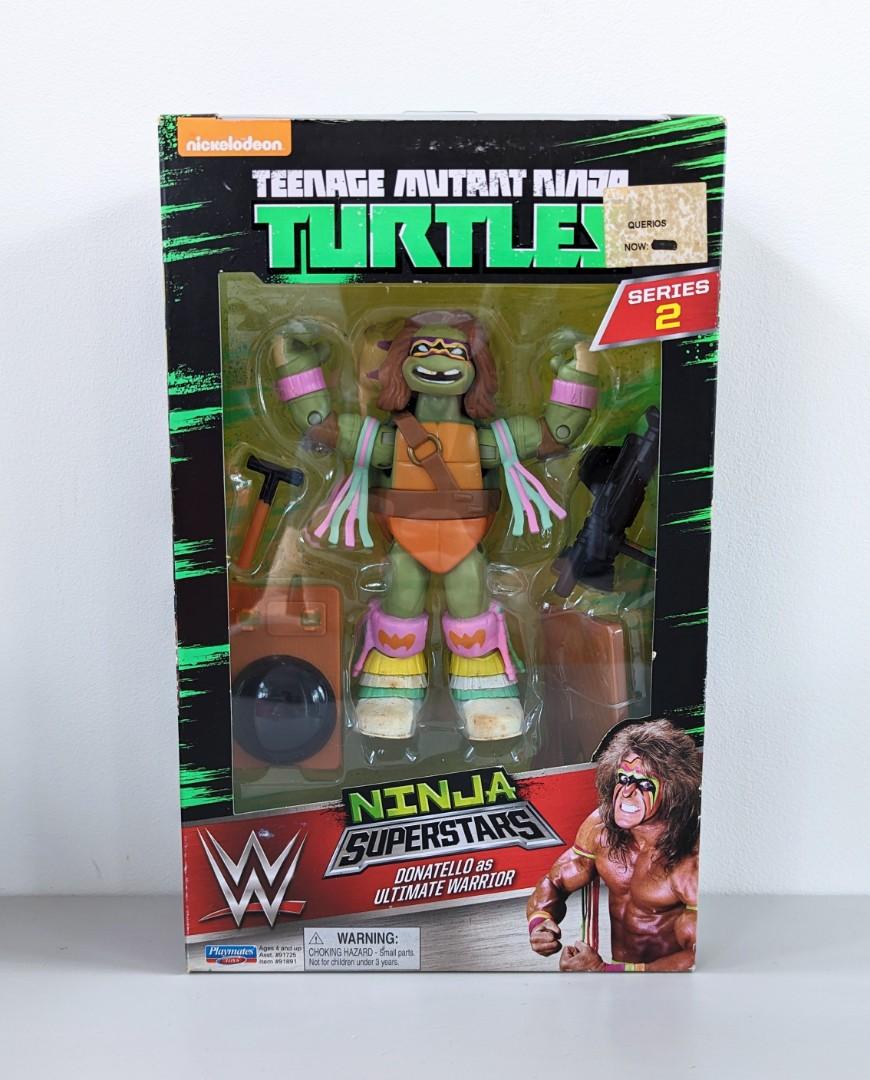 TMNT x WWE Ninja Superstars Donatello as Ultimate Warrior, Hobbies ...