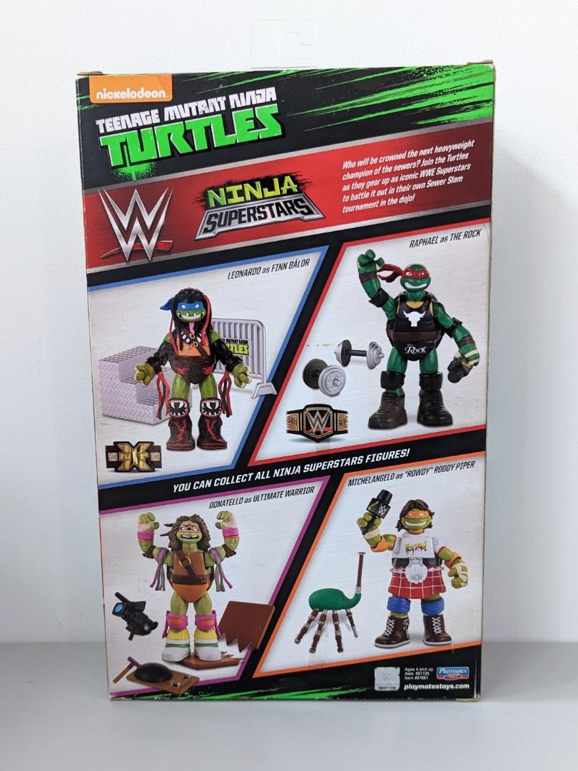 TMNT x WWE Ninja Superstars Donatello as Ultimate Warrior, Hobbies ...
