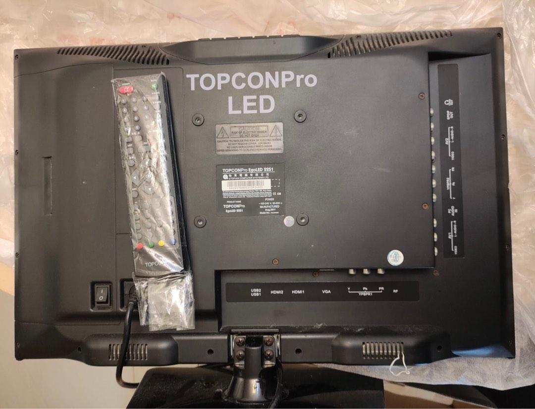 TOPCONPro LED TV and Monitor, 家庭電器, 電視 & 其他娛樂, 電視 - Carousell
