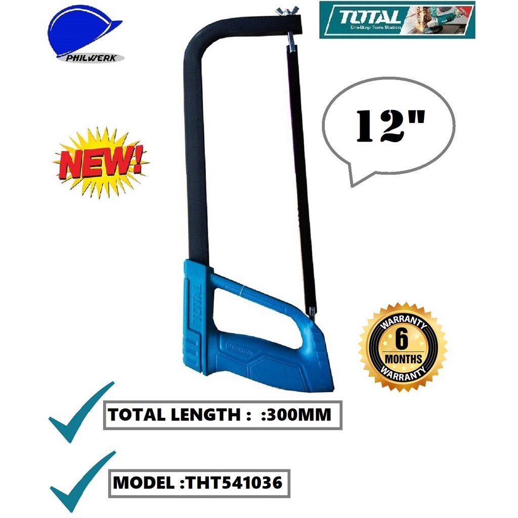 TOTAL HACKSAW FRAME 300mm (12"), Commercial & Industrial, Construction ...