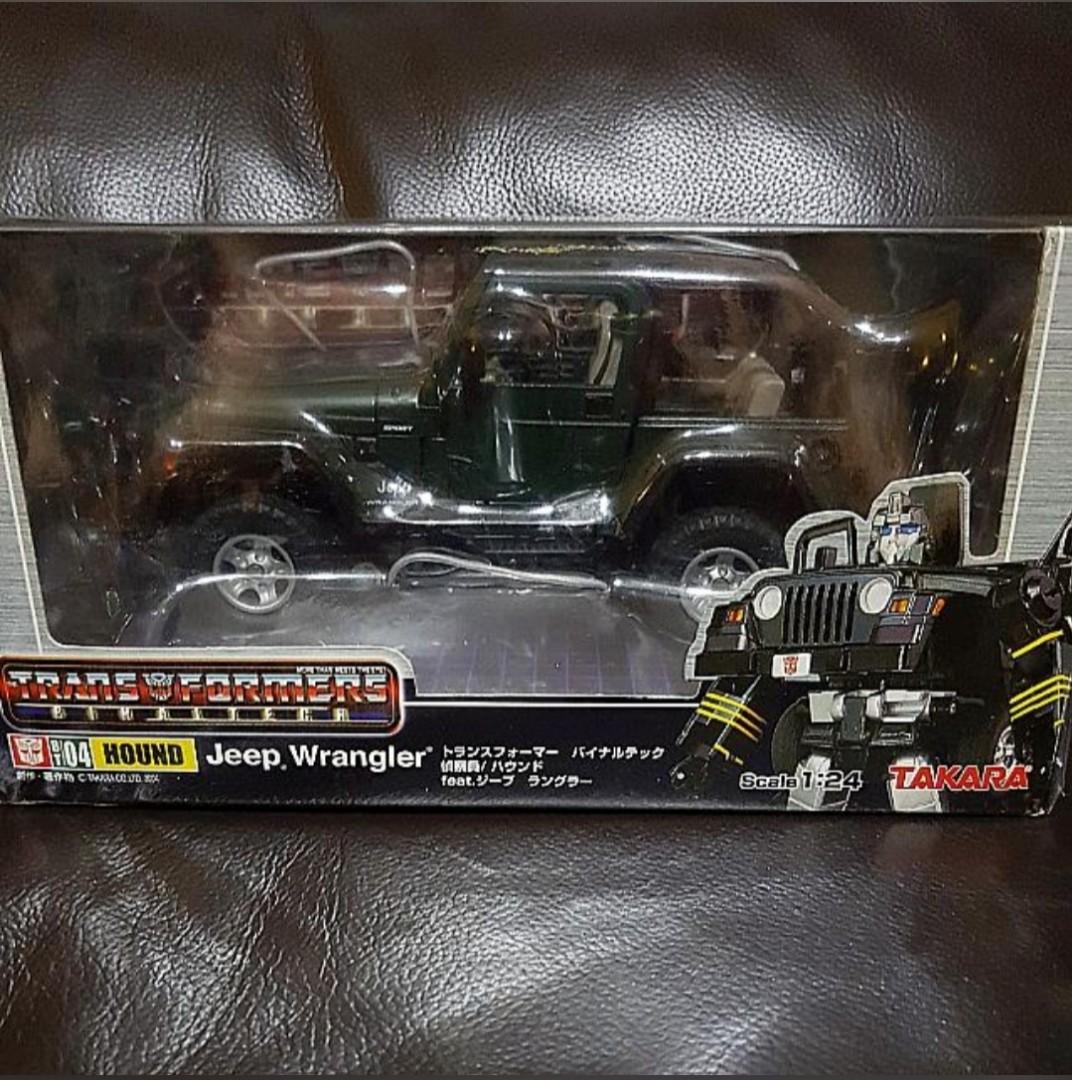 Transformers BT04 Hound Jeep Wrangler, Hobbies & Toys, Toys & Games on ...