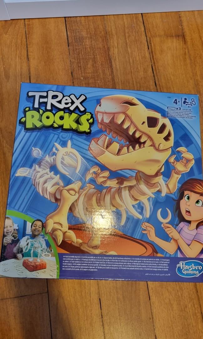 T-Rex Rocks Game, Hobbies & Toys, Toys & Games on Carousell