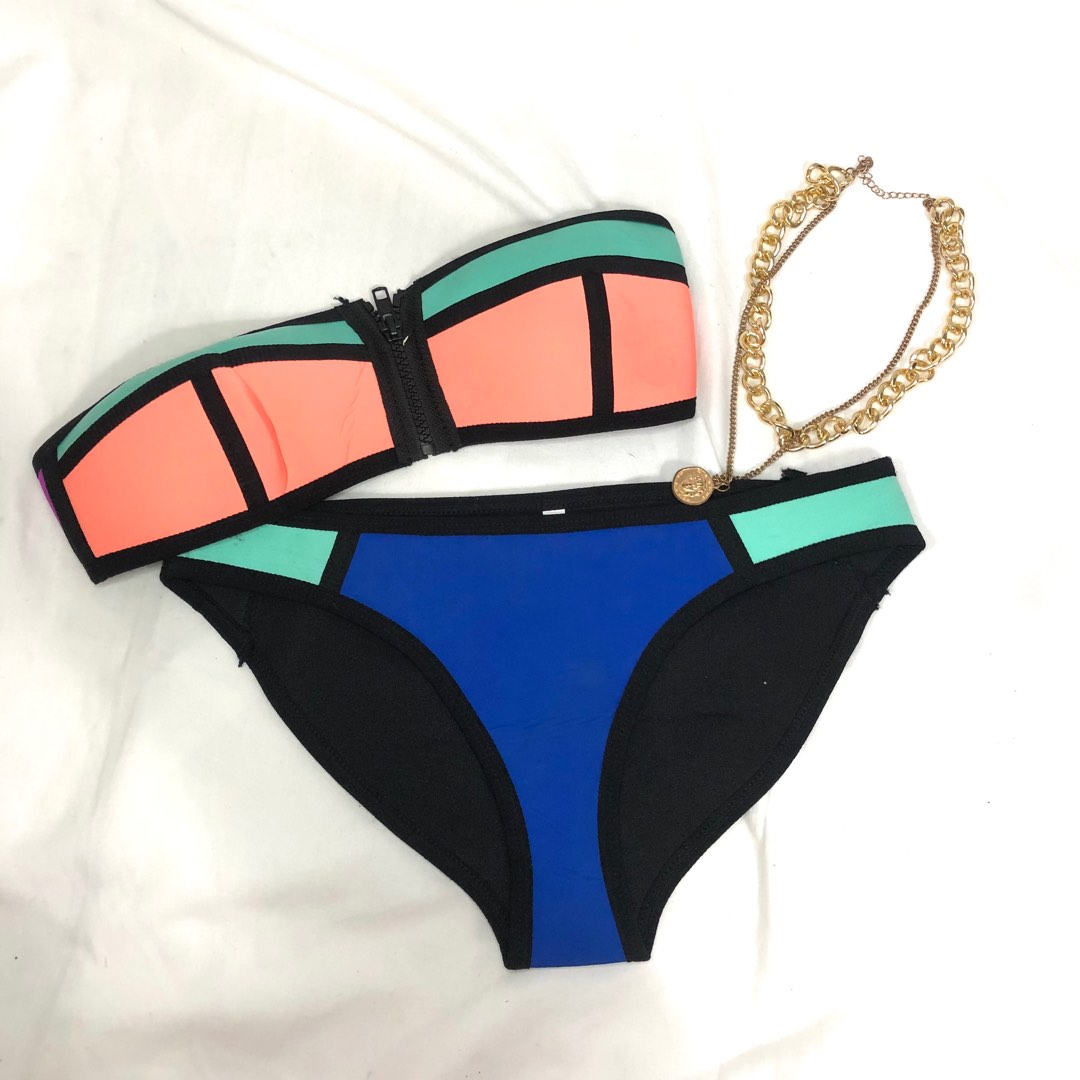 Triangl Neoprene Bikini, Women's Fashion, Swimwear, Bikinis & Swimsuits ...