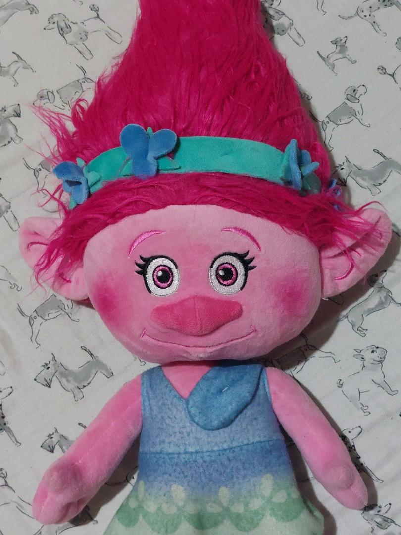 Trolls Princess Poppy Plush, Hobbies & Toys, Toys & Games on Carousell