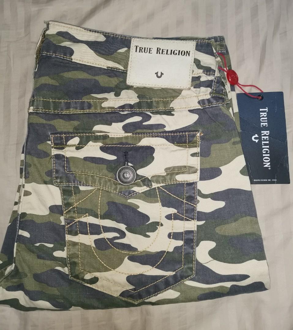 TRUE RELIGION RICKY | Camo Flap Jeans, Men's Fashion, Bottoms, Jeans on ...