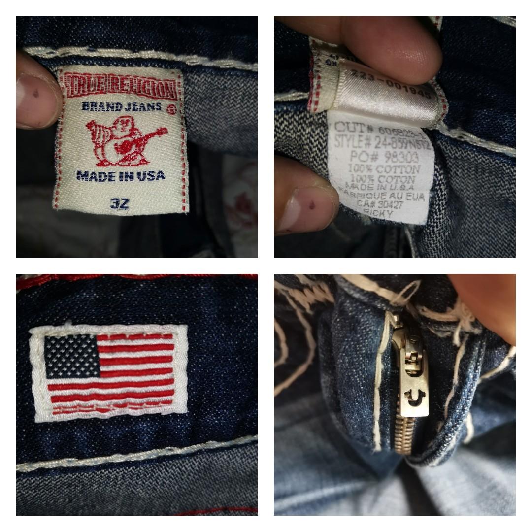 TRUE RELIGION RICKY | Super T Jeans, Men's Fashion, Bottoms, Jeans on ...