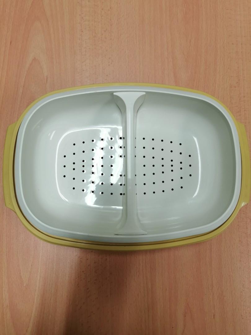 Tupperware container for salad / fruits or food, Furniture & Home ...