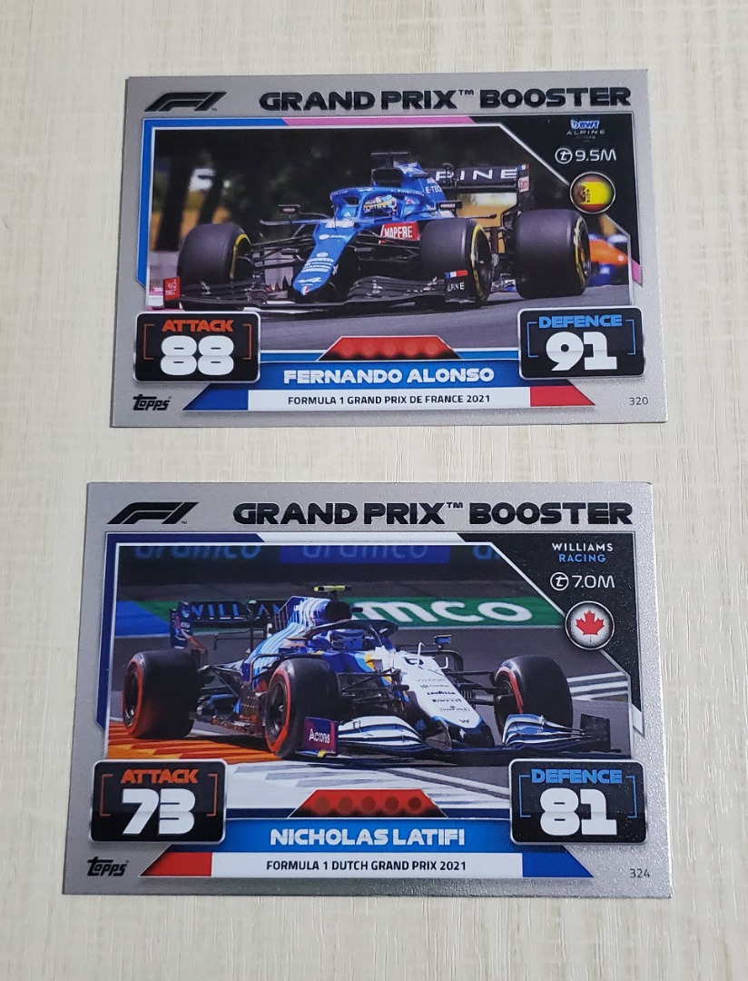 Turbo Attax F1 2022 - Booster, 興趣及遊戲, 玩具 & 遊戲類 - Carousell