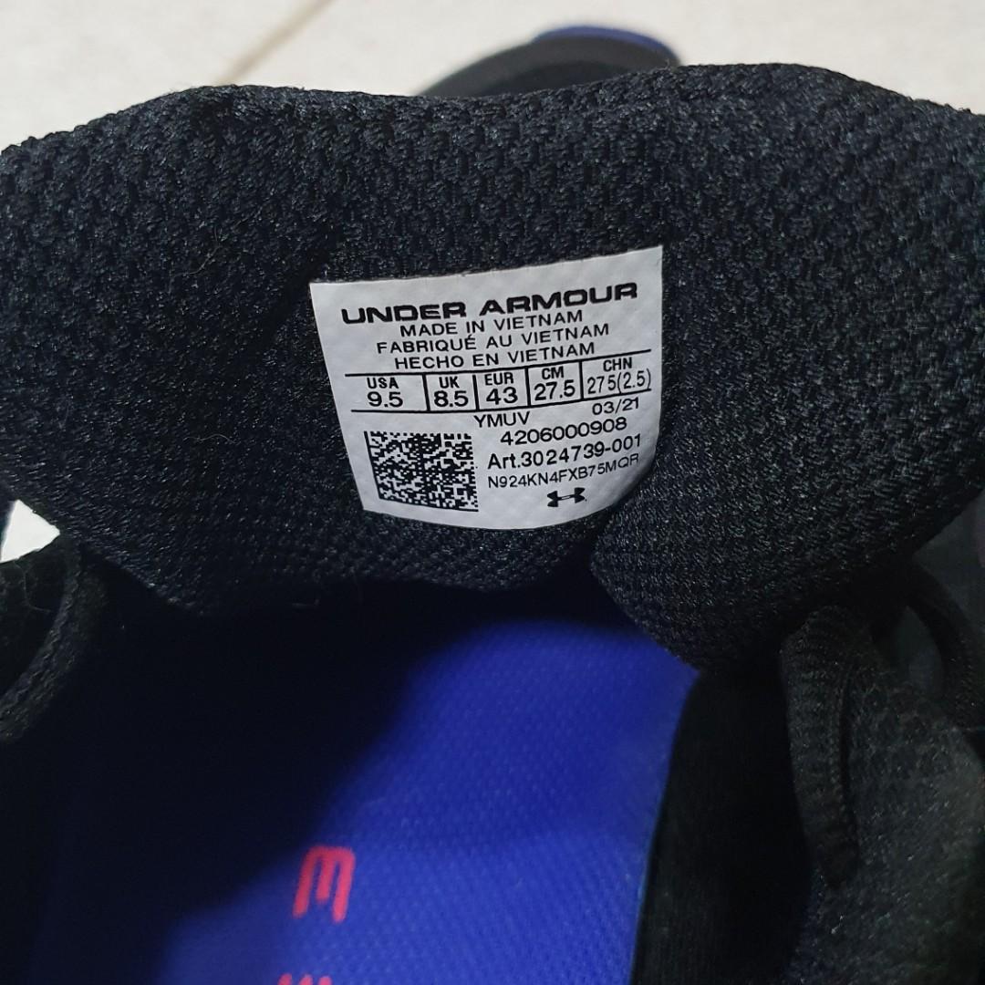 UA HOVR Infinite 3 FNRN Running Shoes, Men's Fashion, Footwear ...