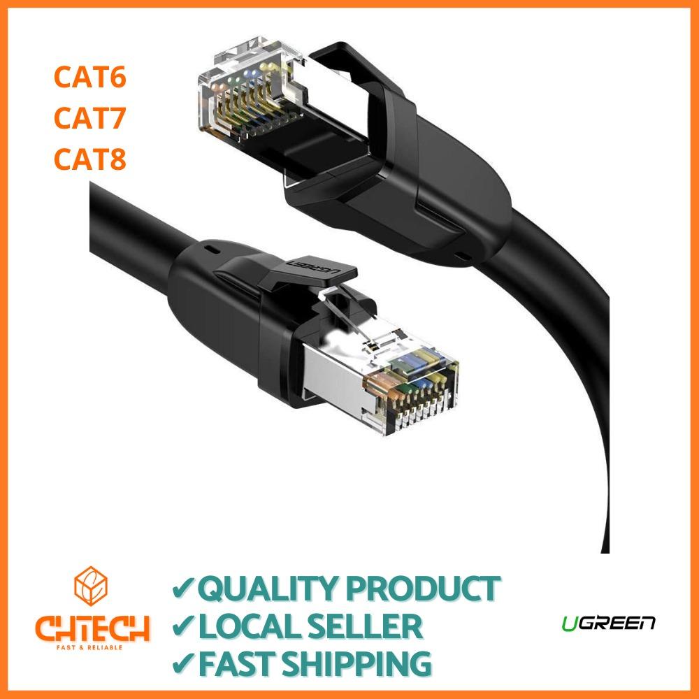 Ugreen Ethernet Cable RJ45 Cat6/Cat7/Cat8 Lan Cable UTP RJ 45 Network ...