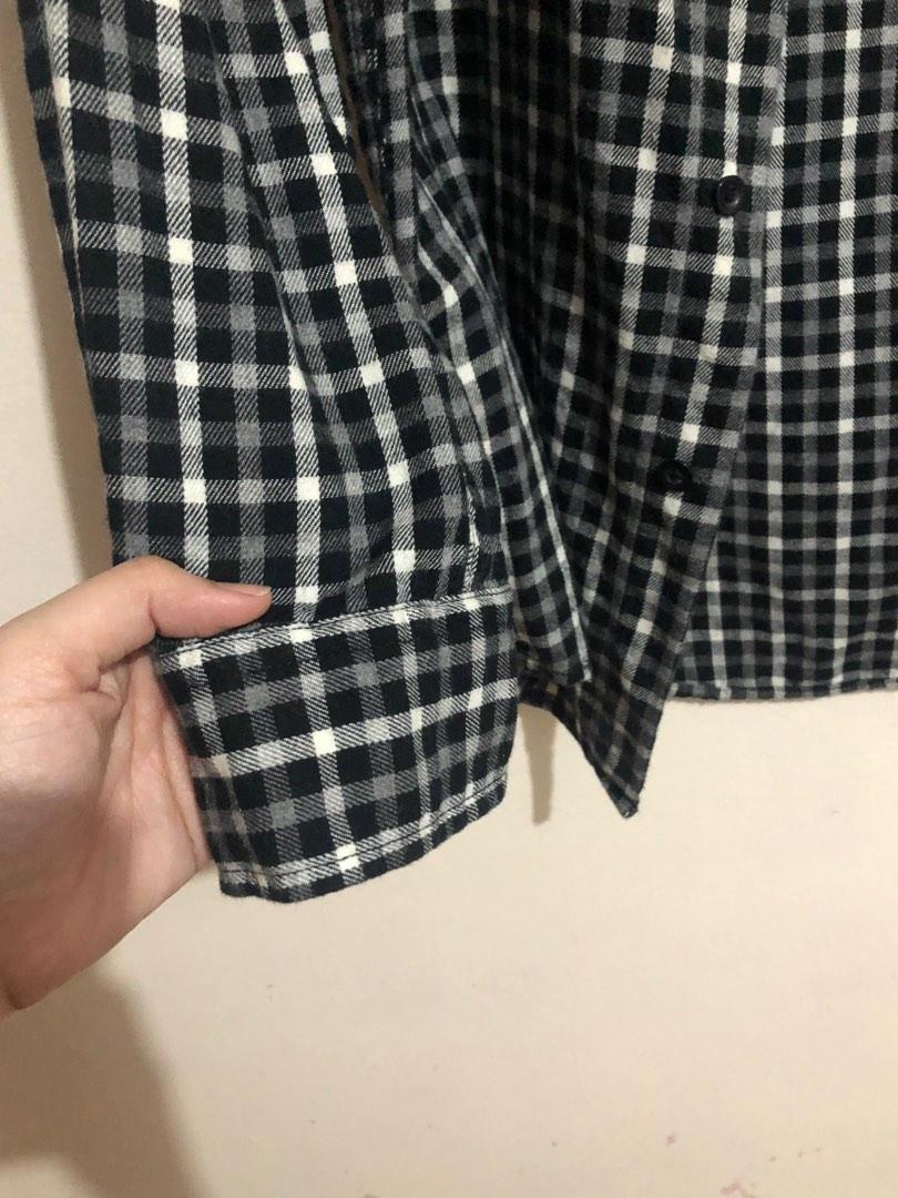 Uniqlo Flannel, Women's Fashion, Tops, Longsleeves on Carousell