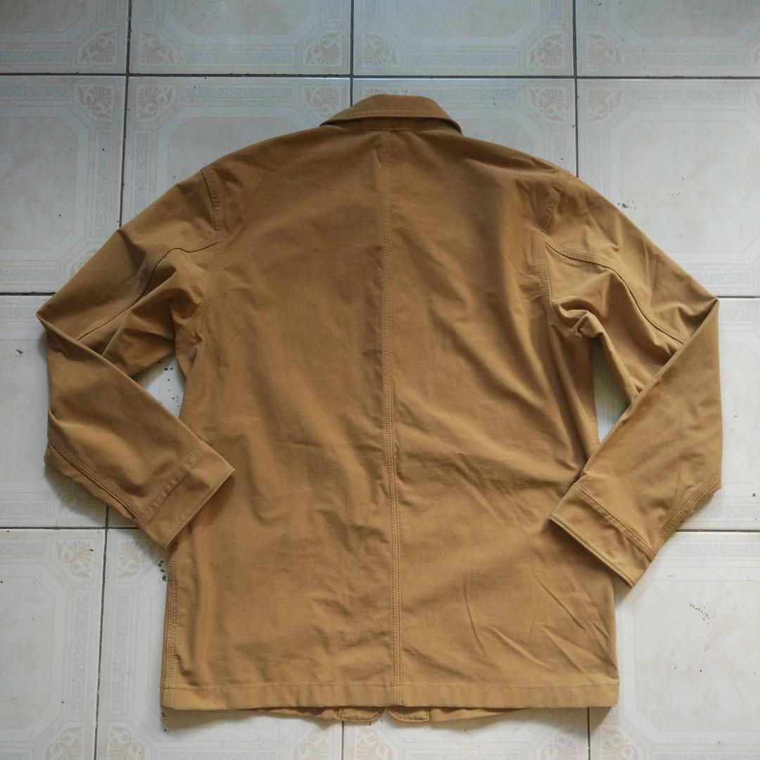 Uniqlo Stretch Chore jacket L, Men's Fashion, Coats, Jackets and Outerwear on Carousell