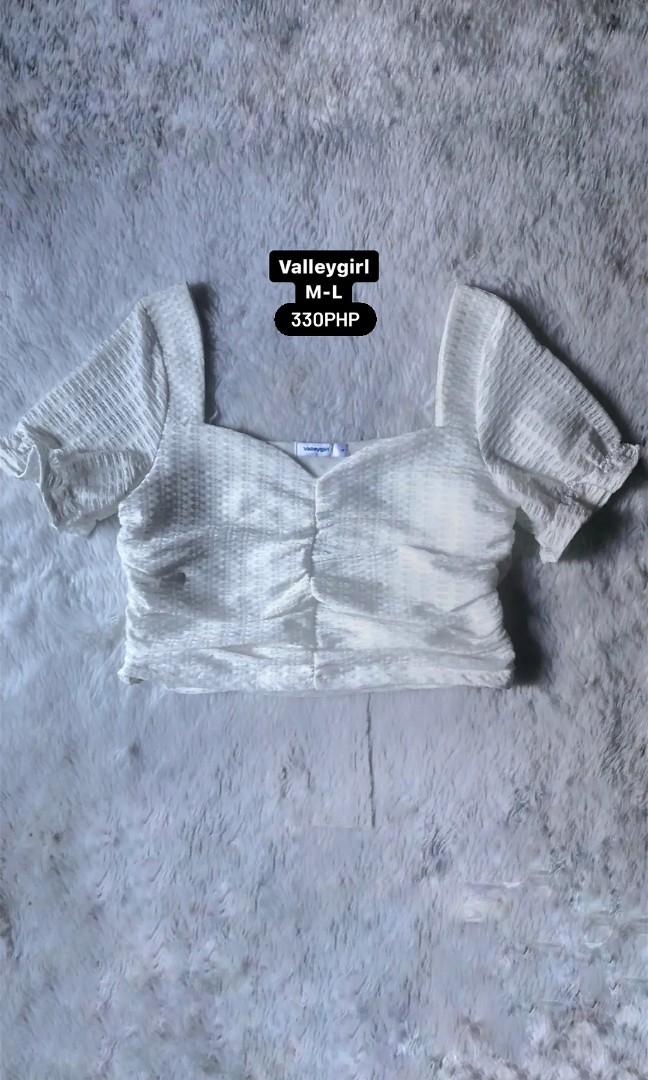 Valleygirl top, Women's Fashion, Tops, Blouses on Carousell