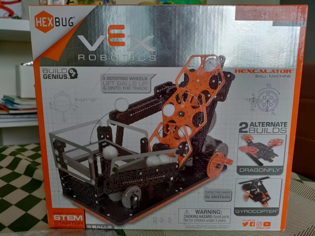 VEX Robotics Hexcalator Ball Machine by HEXBUG, Hobbies & Toys, Toys & Games on Carousell