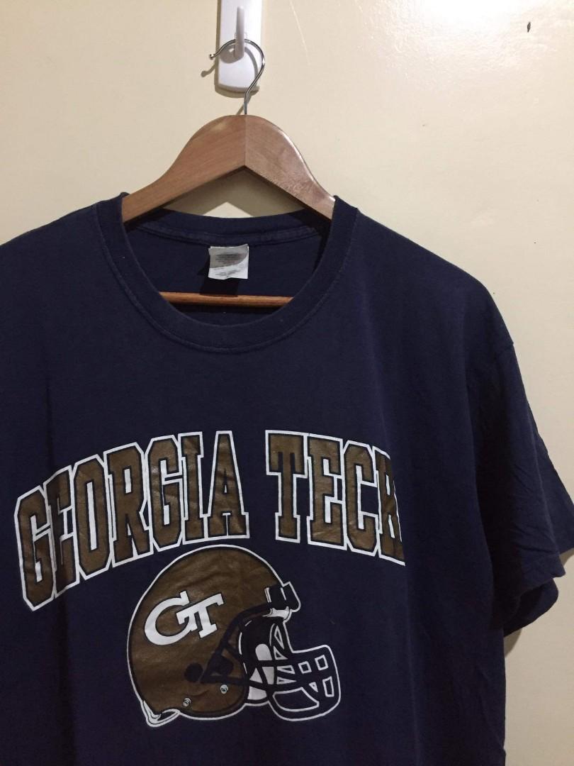 VINTAGE GEORGIA TECH TSHIRT, Men's Fashion, Tops & Sets, Tshirts & Polo ...