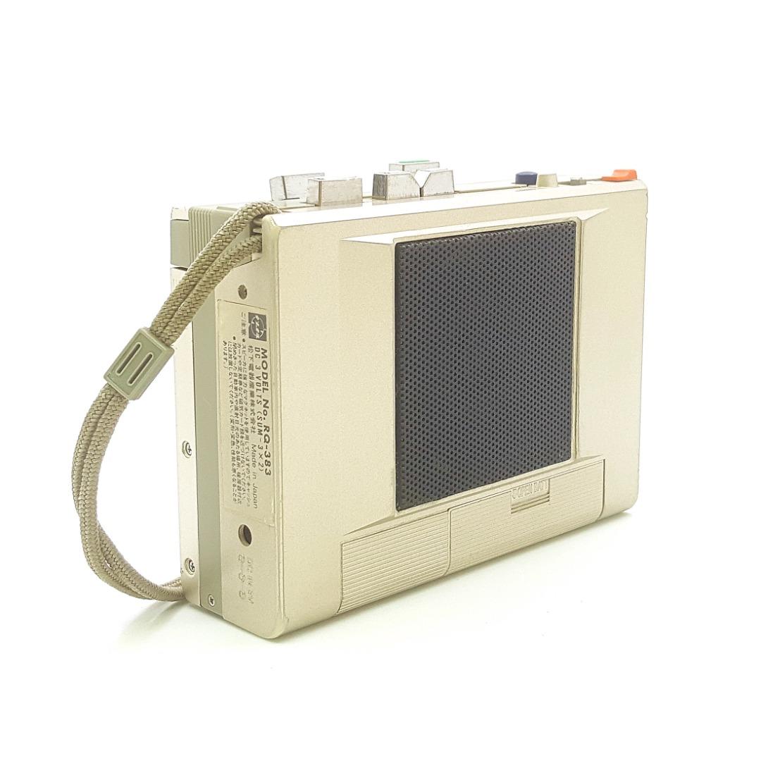 Vintage National/Panasonic Walkman RQ-383 Portable Cassette Player ...
