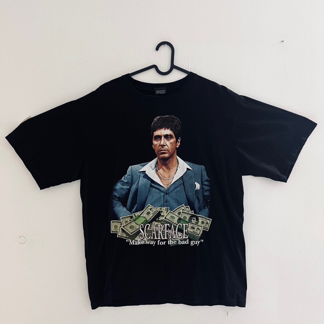Vintage Scarface Movie Shirt, Men's Fashion, Tops & Sets, Tshirts ...