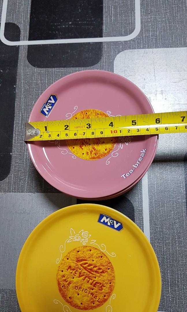 Vintage Tea Break Plate, Furniture & Home Living, Kitchenware ...