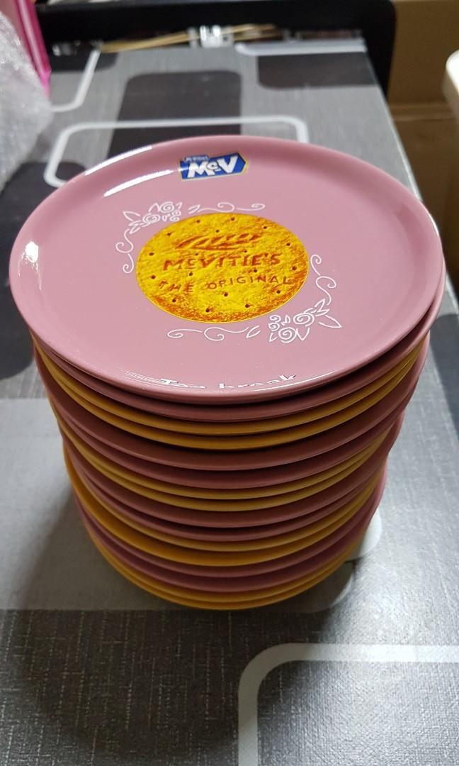 Vintage Tea Break Plate, Furniture & Home Living, Kitchenware ...
