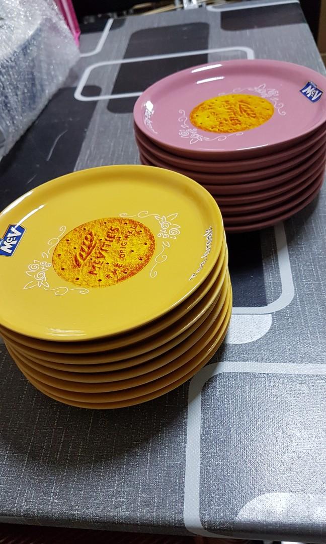 Vintage Tea Break Plate, Furniture & Home Living, Kitchenware ...