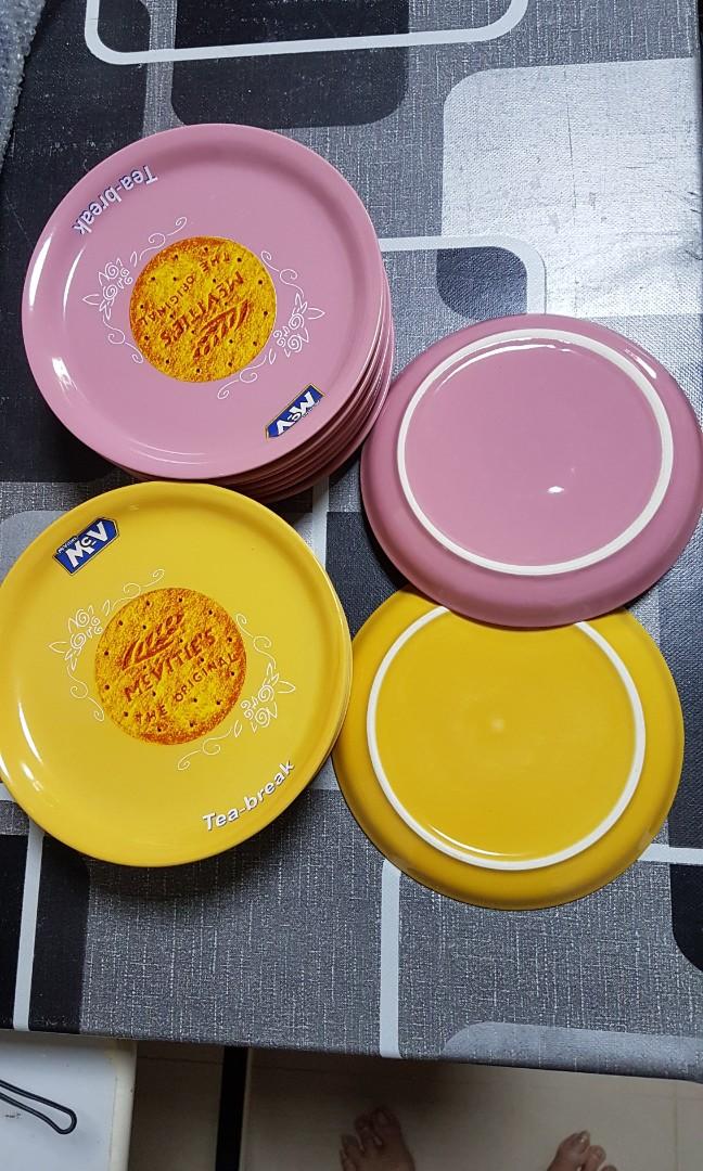 Vintage Tea Break Plate, Furniture & Home Living, Kitchenware ...