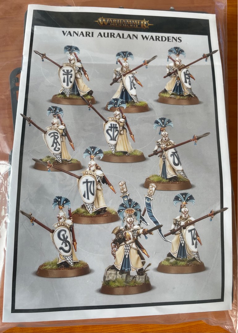 Warhammer Age of Sigmar Lumineth Vanari Auralan Wardens, Hobbies & Toys ...