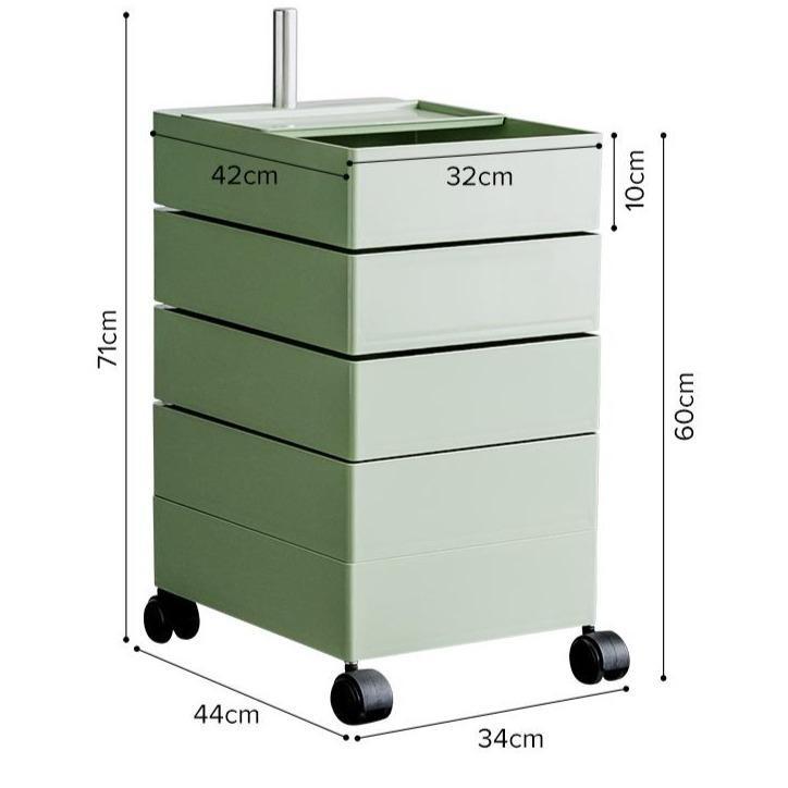 Wheeled Trolley, 360 Rotating Cabinet / File storage, Furniture & Home ...