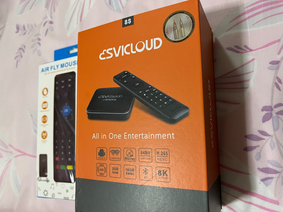 WTS Svicloud 8S TV Box, TV & Home Appliances, TV & Entertainment ...