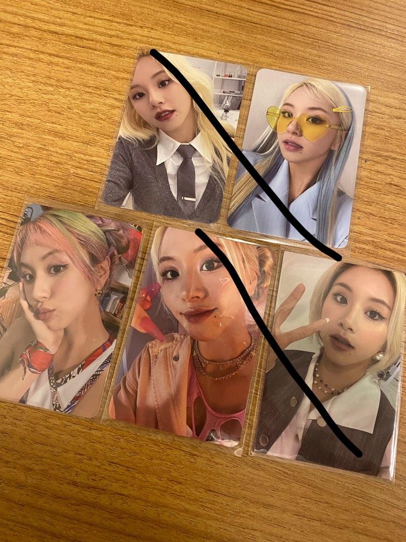 WTS twice chaeyoung more and more taste of love formula of love photocard twice nayeon mina ...