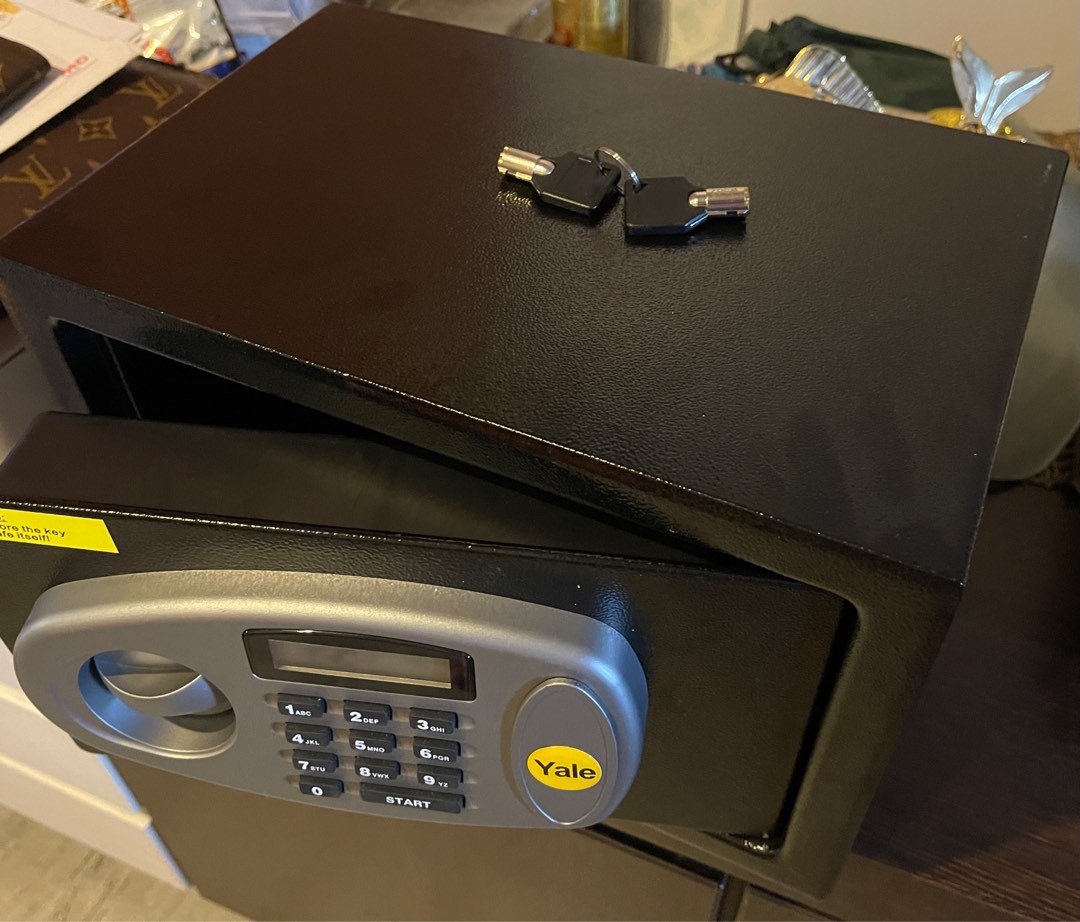 Yale safe up for sale, Furniture & Home Living, Security & Locks, Safe ...