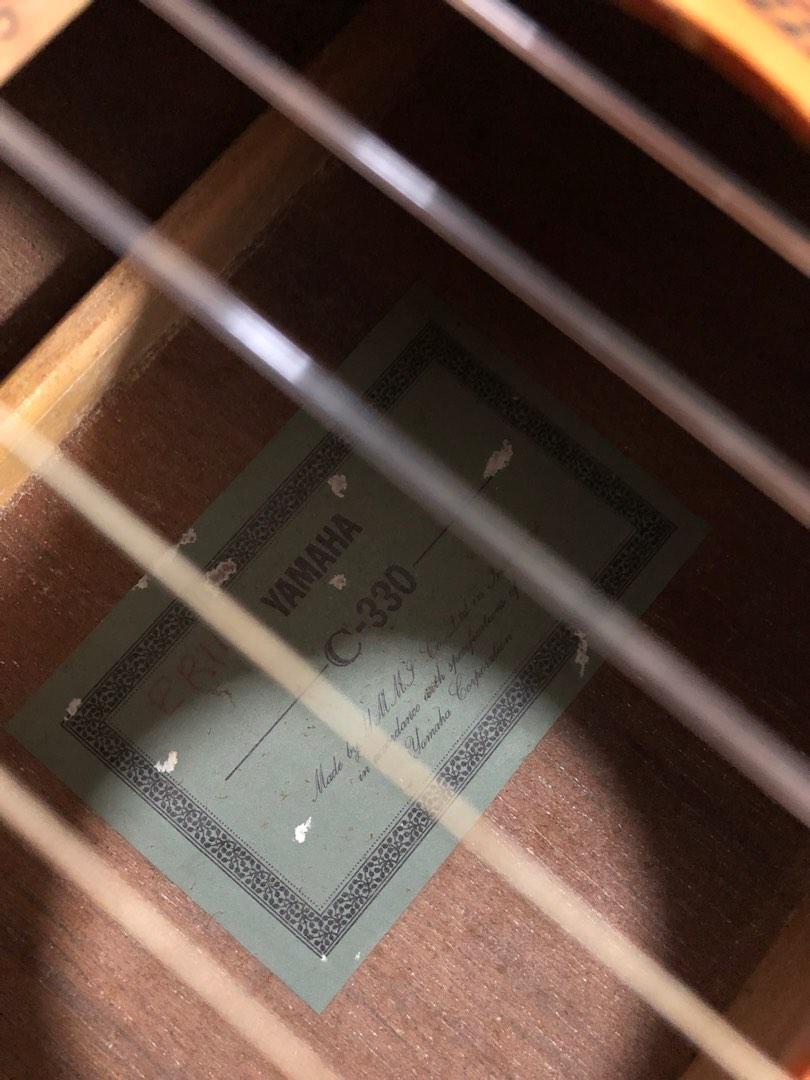Yamaha C330 classical guitar, Hobbies & Toys, Music & Media, Musical ...