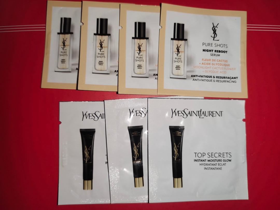 YSL Sample - All, Beauty & Personal Care, Face, Face Care on Carousell