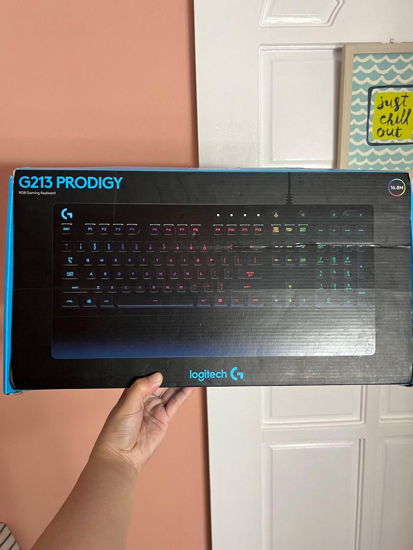 100% Original Logitech G213 Prodigy Keyboard, Computers & Tech, Parts ...