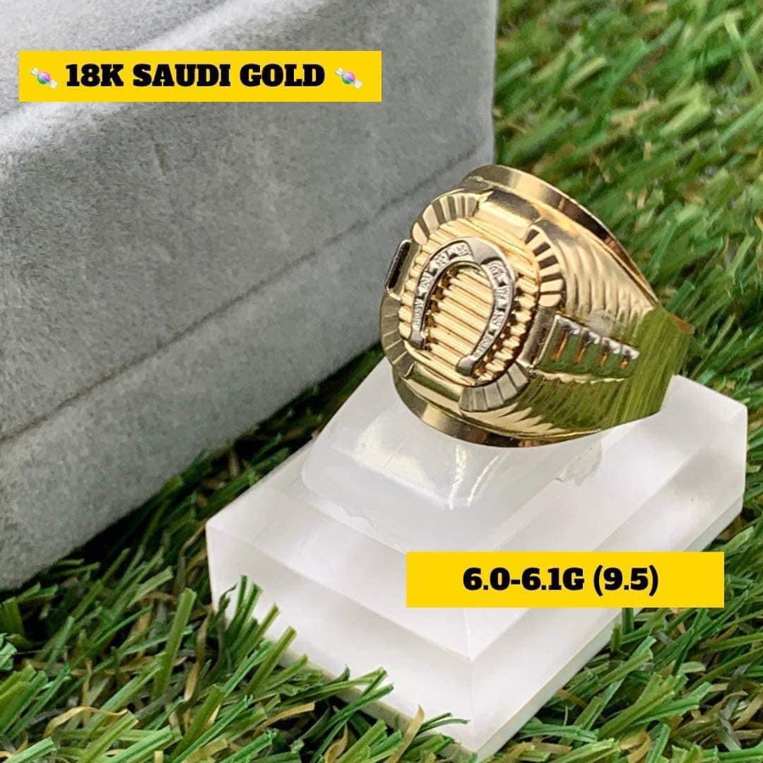 18K SAUDI GOLD FOR MEN, Women's Fashion, Jewelry & Organizers, Rings on ...