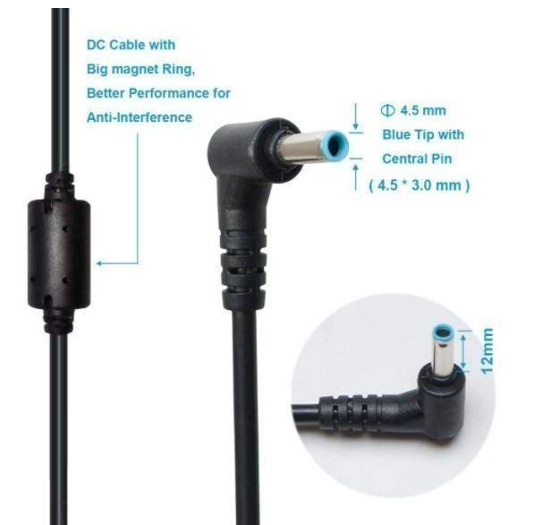 [249] Outtag (PA-10450H-195) HP Laptop Replacement AC Adapter, 45W / 19 ...