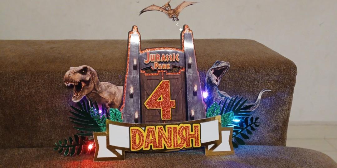 3D Cake topper with lights, Hobbies & Toys, Stationery & Craft ...