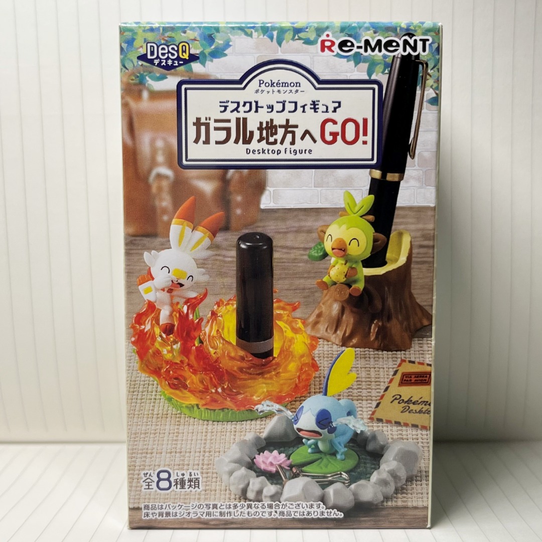 每款$50 全新 日版 Re-ment Pokemon Galar Desktop Figure GO 寵物小精靈 7款, 興趣及遊戲, 玩具 ...