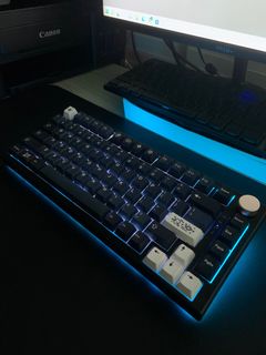 75% mechanical keyboard (Marshmallow keycaps), Computers & Tech, Parts & Accessories, Computer ...